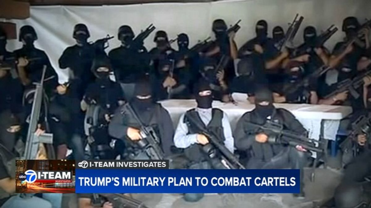 Trump's new plan to attack cartels with military force | Haystack News