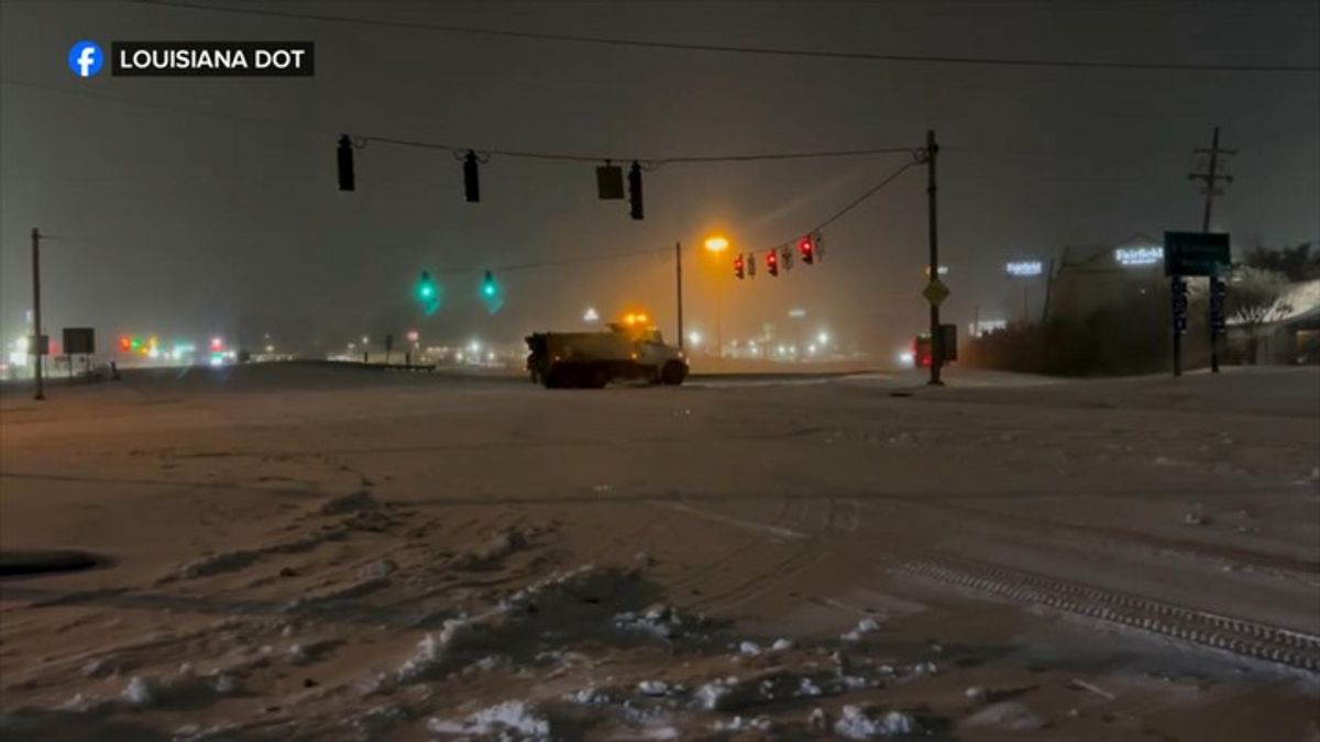 Extreme cold and freezing rain blast Louisiana | Haystack News