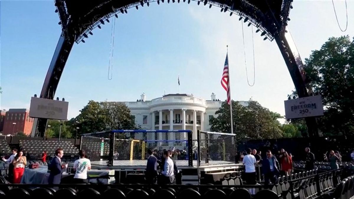 UFC preparations, security ramp up at White House | Haystack News