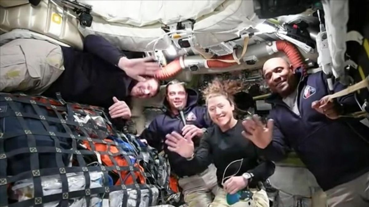 Artemis II crew tells ABC News about historic launch and life inside ...