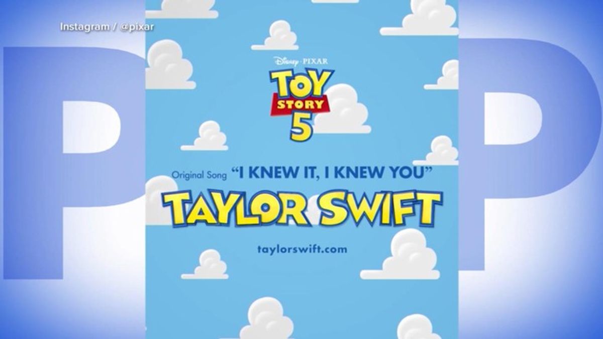Taylor Swift confirms team-up with Disney-Pixar for Toy Story 5 ...