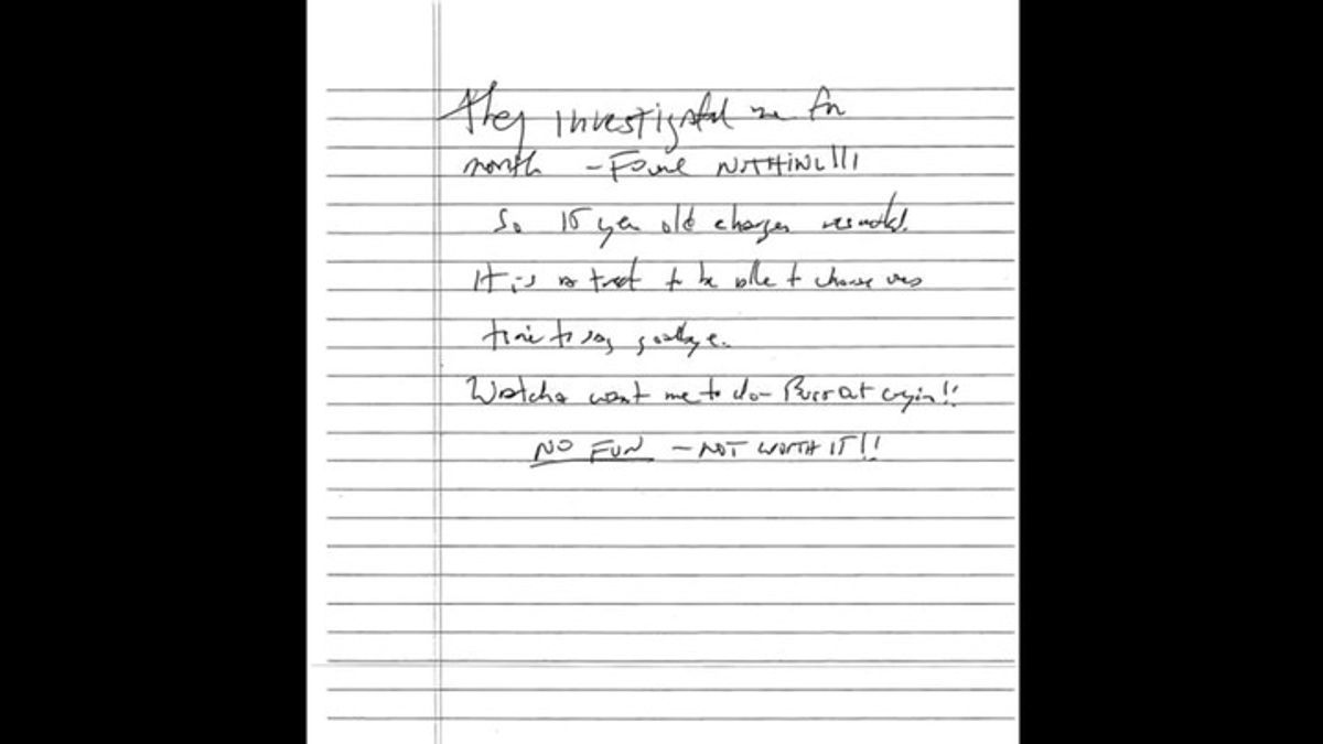 Purported Epstein suicide note allegedly found by ex-cellmate unsealed ...