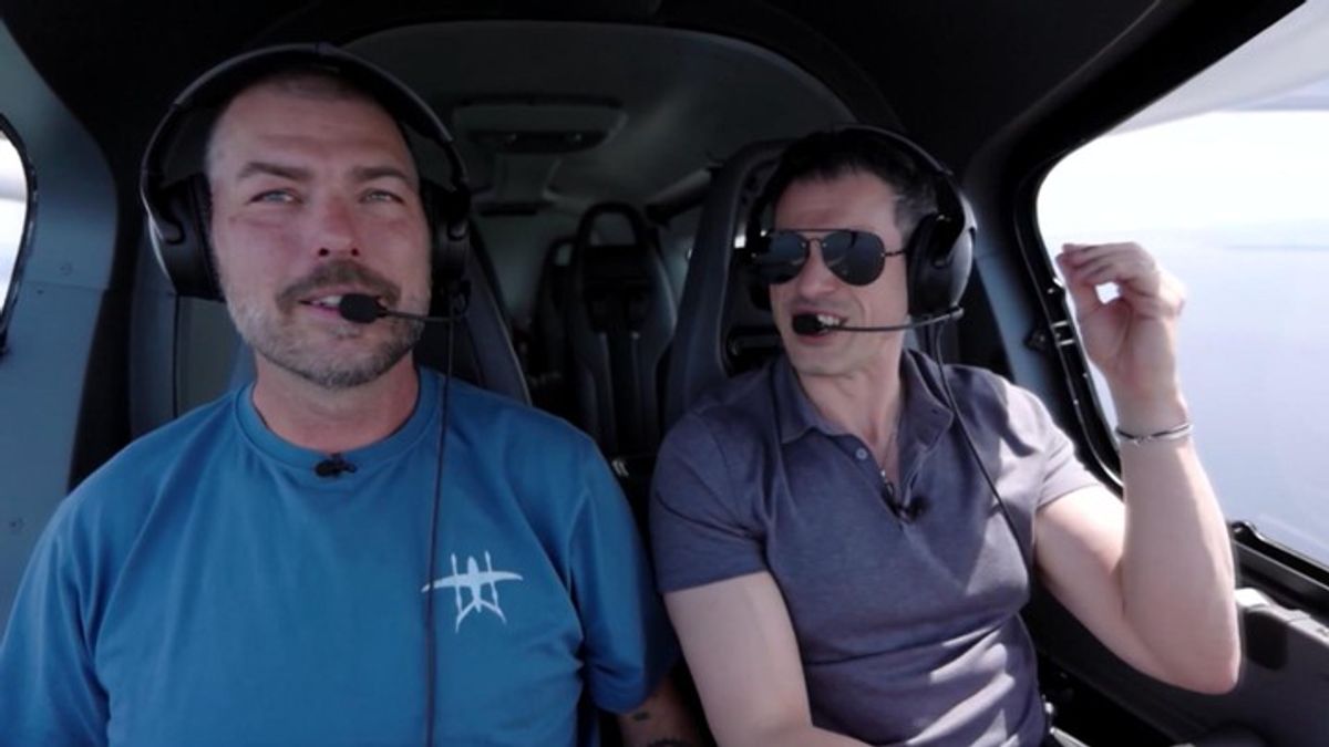 Inside flight aboard electric plane | Haystack News