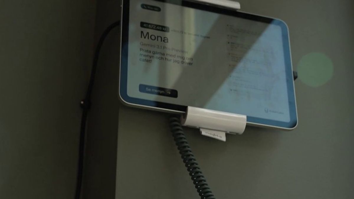 AI runs a cafe in Stockholm: Swedes get a taste of the future ...
