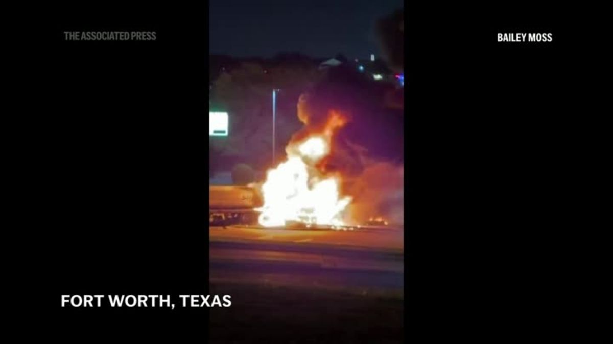 US TX Tanker Truck Fire UGC (CR) | Haystack News