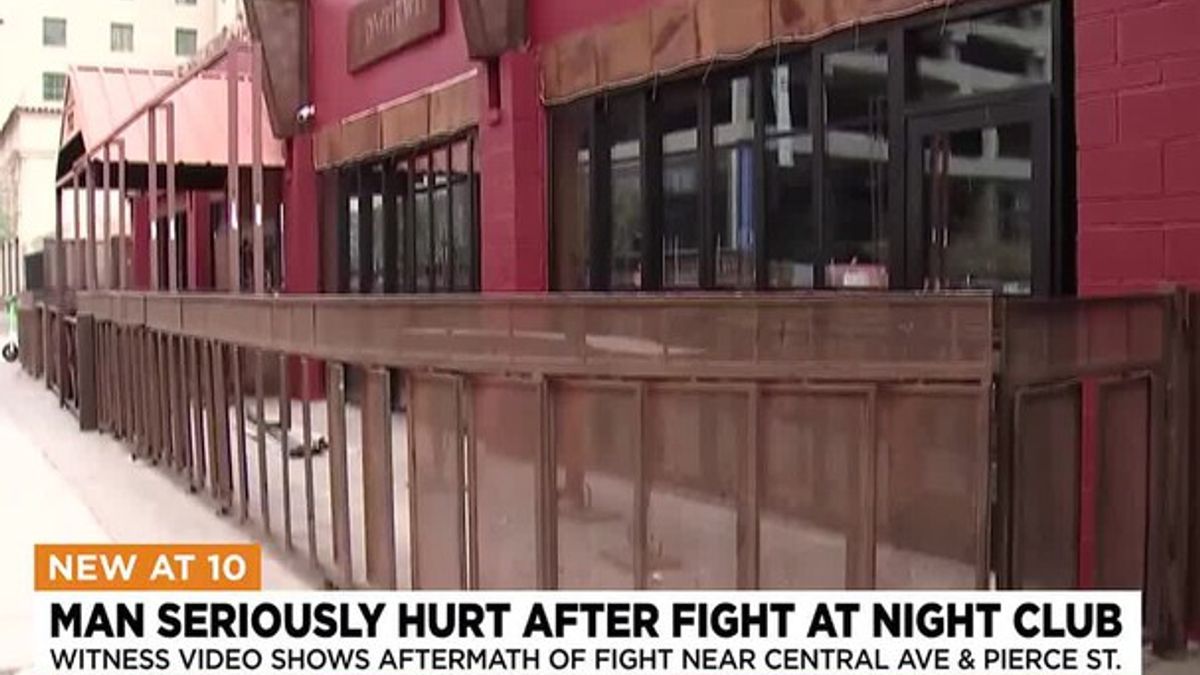 Witness shares video moments after chaotic fight at downtown Phoenix ...