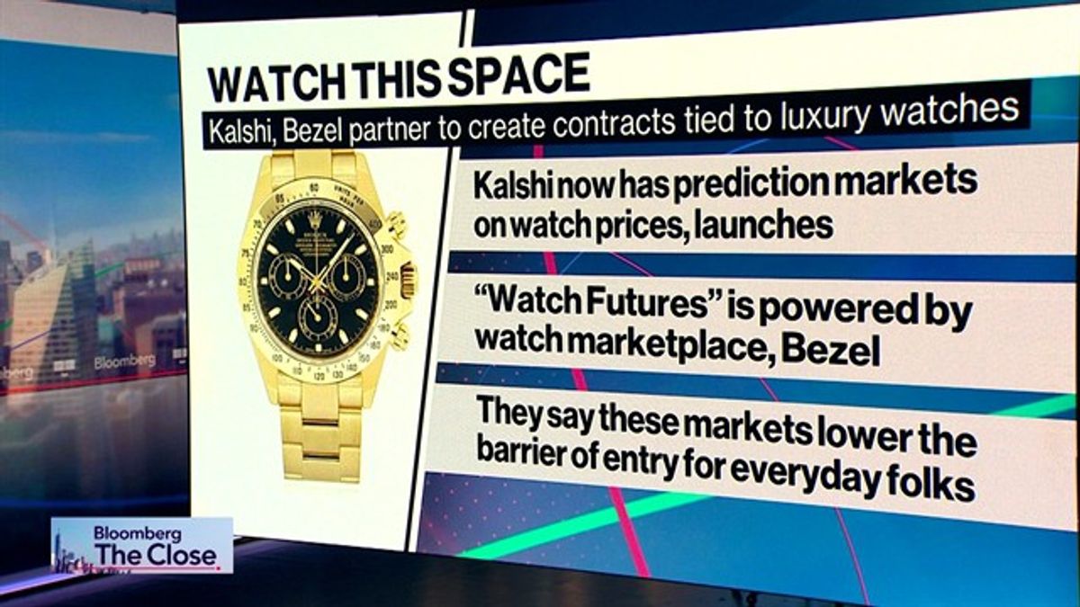 Bezel, Kalshi Bring Luxury Watches to Prediction Markets | Haystack News