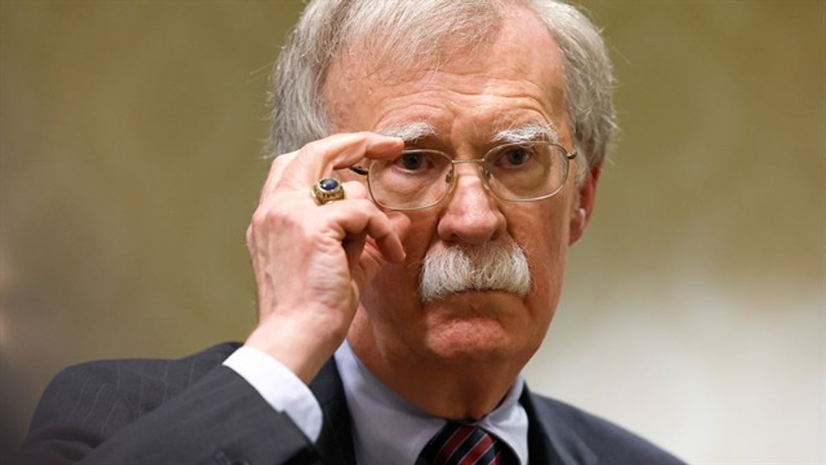 Bolton on Iran: We'll Be Right Back Where We Started | Haystack News