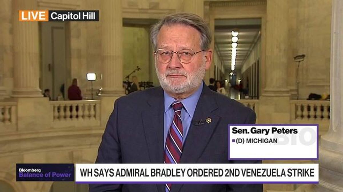 Need To Get More Facts on 2nd Boat Strike: Gary Peters | Haystack News