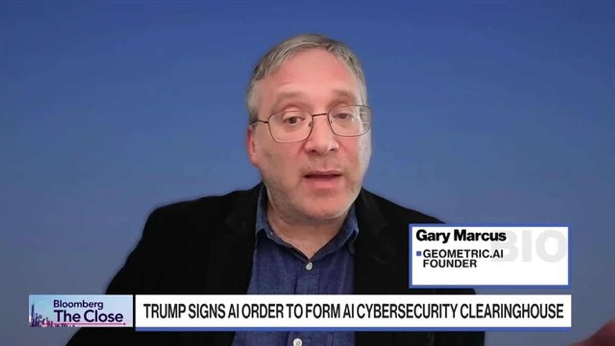 NYU's Gary Marcus: Today Marks a US AI Policy Milestone | Haystack News