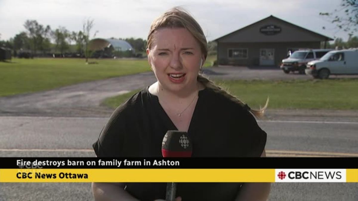 Fire destroys barn on family farm in Ashton | Haystack News