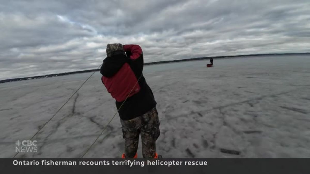 Fishing group rescued from drifting ice chunk in northern Ontario ...