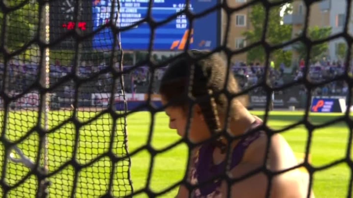 B.C.'s Camryn Rogers caps undefeated year with hammer throw win at the ...