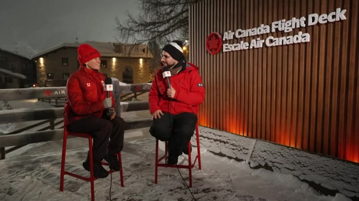 Canada's Naomi Urness is ALL SMILES after competing in her Olympic ...