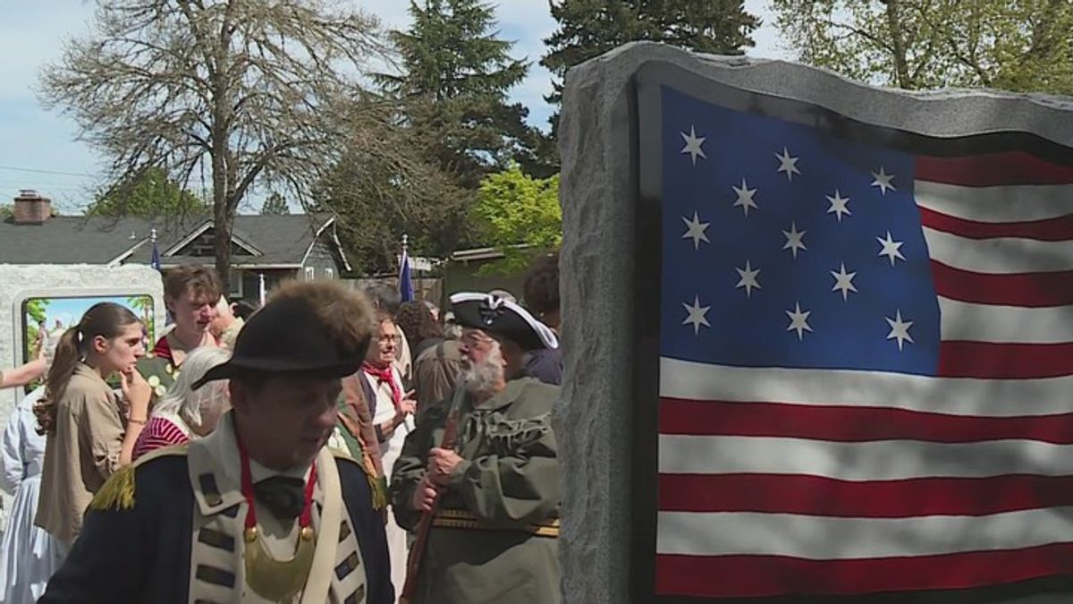 Beaverton unveils Revolutionary War memorial | Haystack News