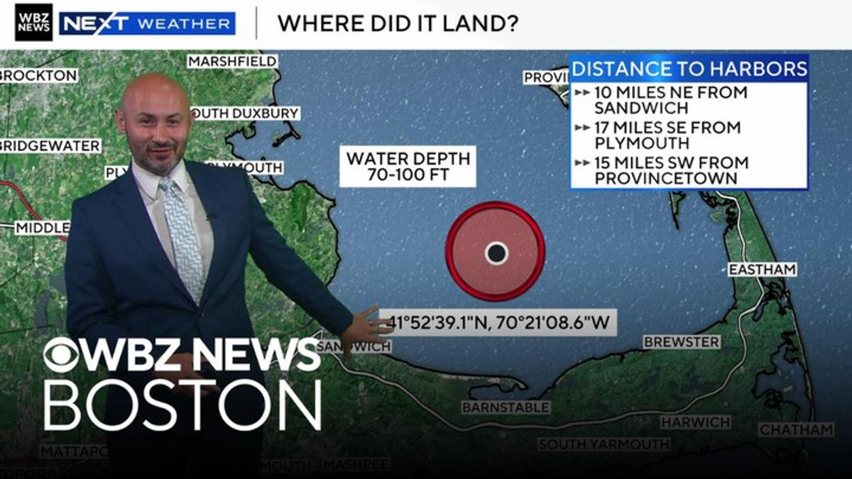 NASA says meteorite landed in Cape Cod Bay | Haystack News