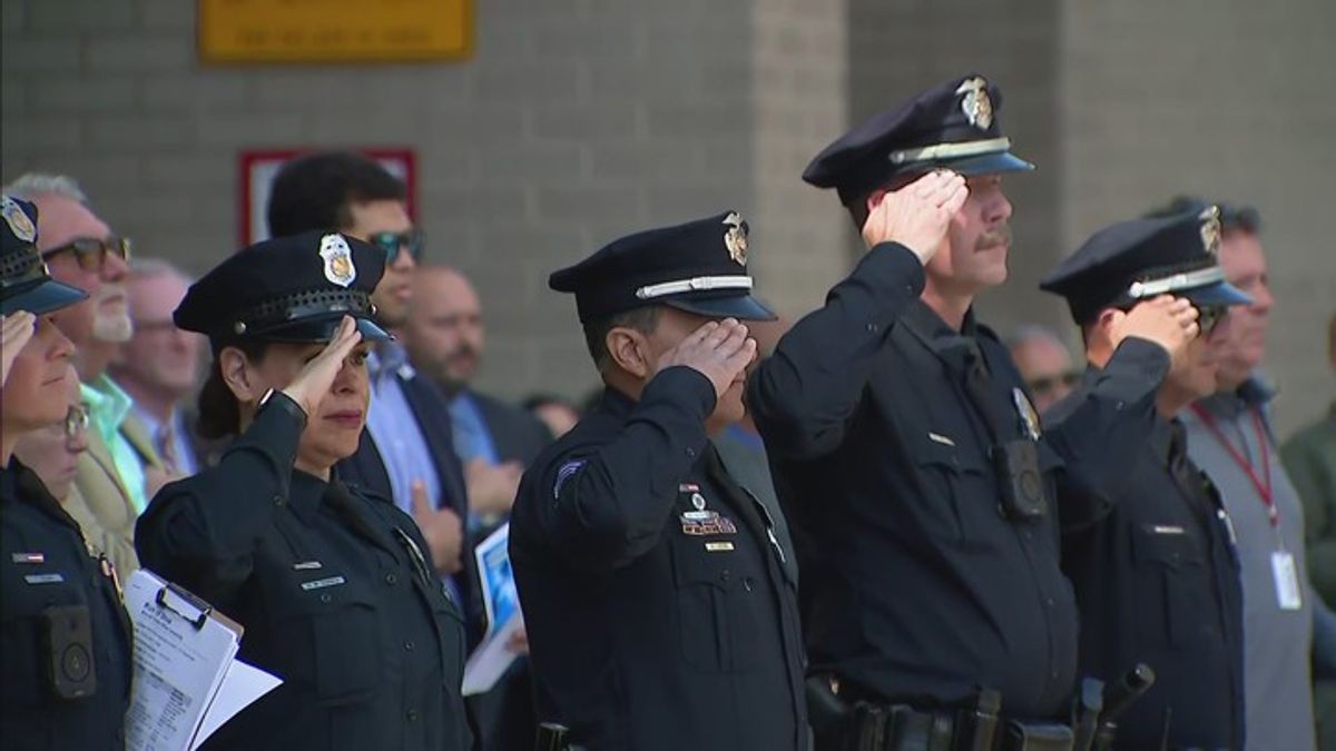 Denver Police Department honors officers fallen in the line of duty on ...