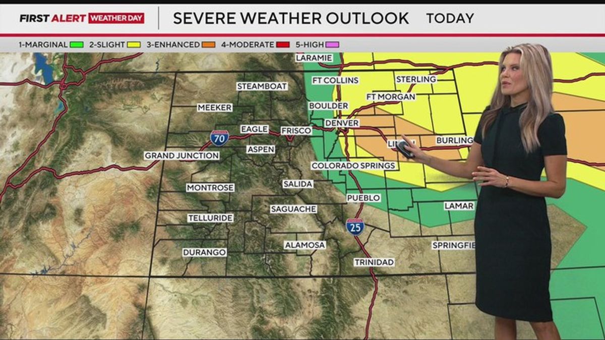 Large hail and possible tornadoes across eastern Colorado | Haystack News