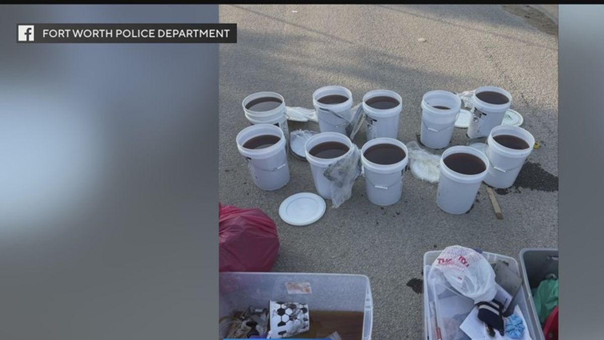 Deadly Fort Worth van crash uncovered 480 pounds of liquid meth, police ...