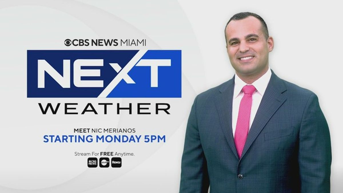 CBS News Miami welcomes newest NEXT Weather team meteorologist Nic ...