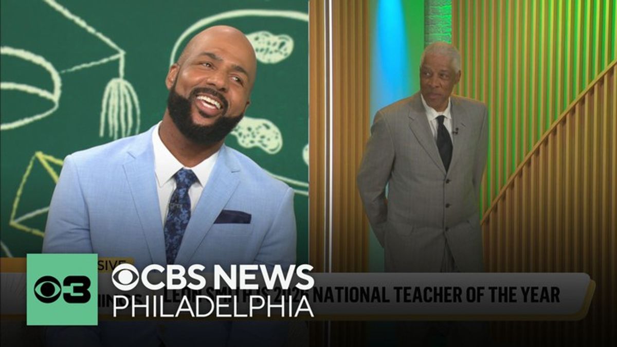Leon Smith named 2026 National Teacher of the Year, and gets a surprise ...