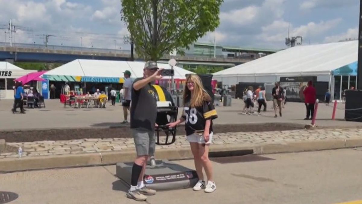 Fans enjoy activities across Pittsburgh on Day 2 of NFL draft: "Like ...