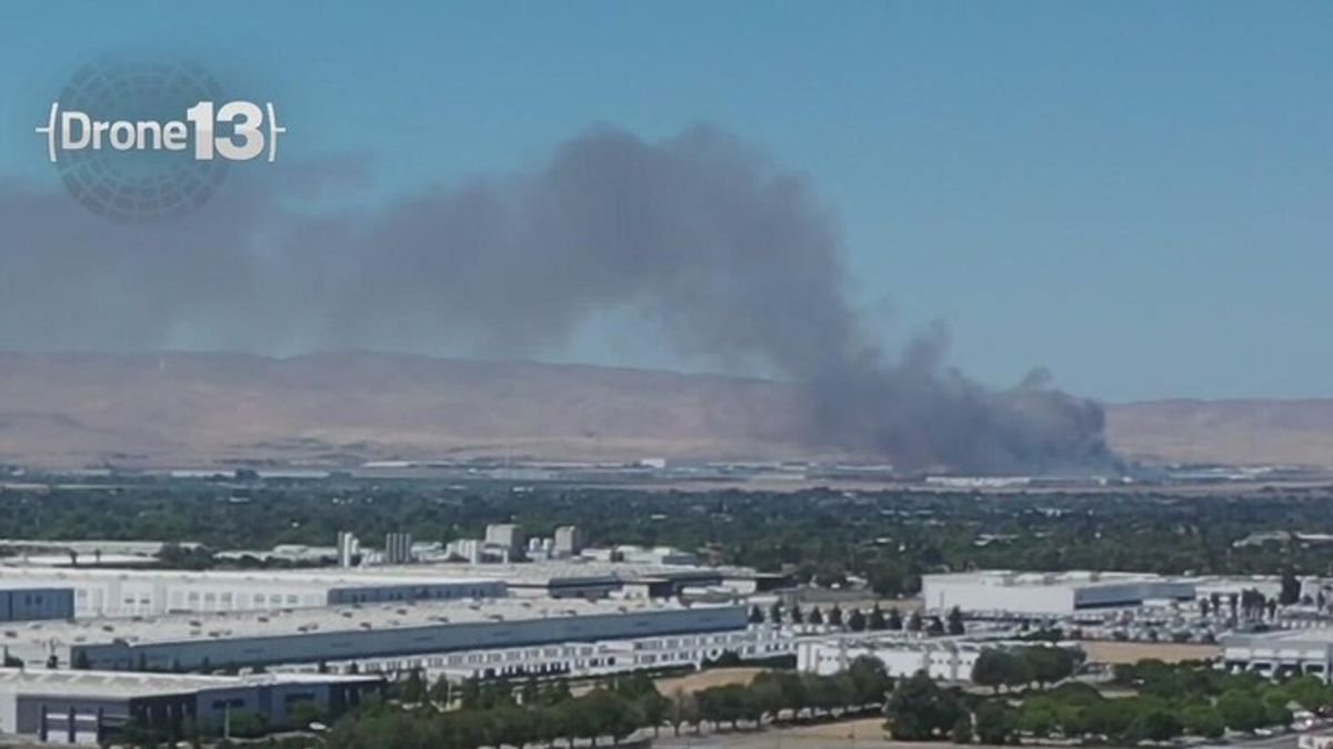 Tracy neighbors concerned about air quality after warehouse fire ...