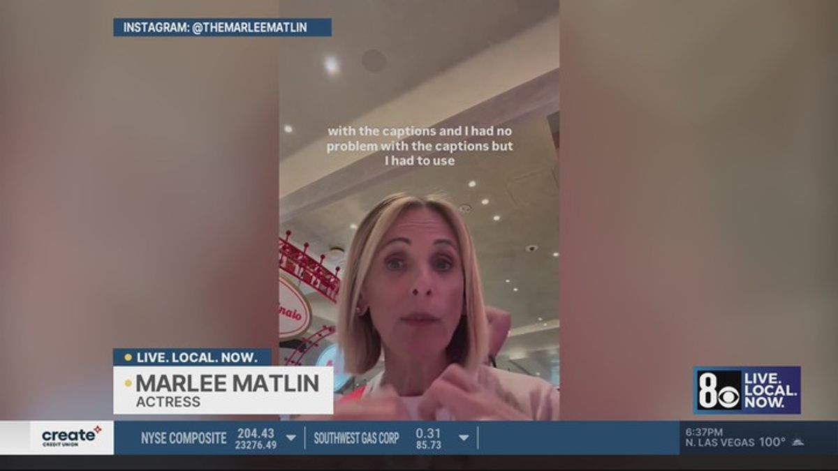 Deaf actress, advocate shares accessibility review of Sphere in Las ...