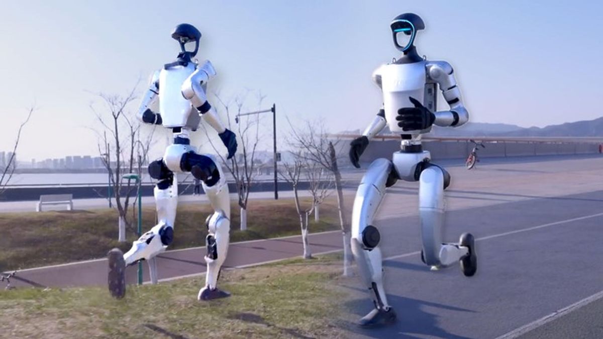 Watch Unitree's G1 Humanoid Robot Run in New Video | Haystack News