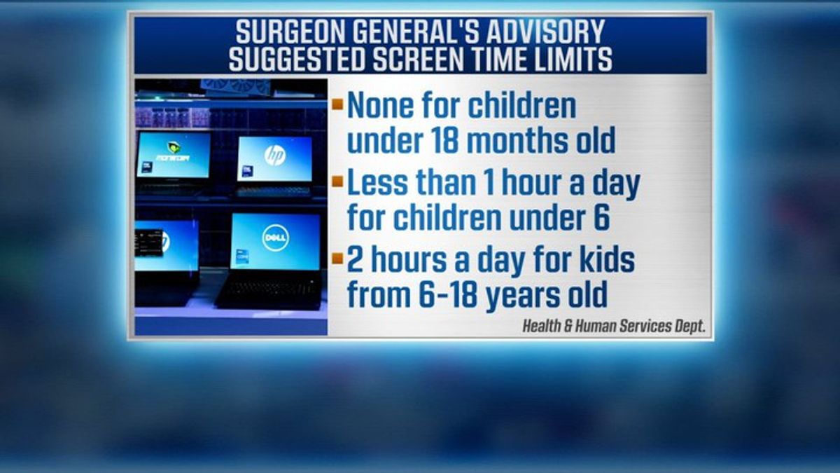 New surgeon general’s advisory raises alarm about screen time risks for ...