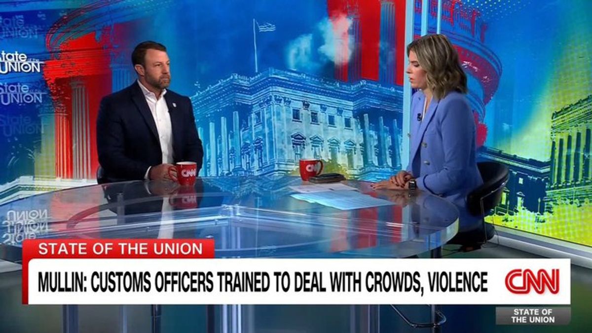 Kasie Hunt presses Secretary Mullin on ICE at polling places | Haystack ...