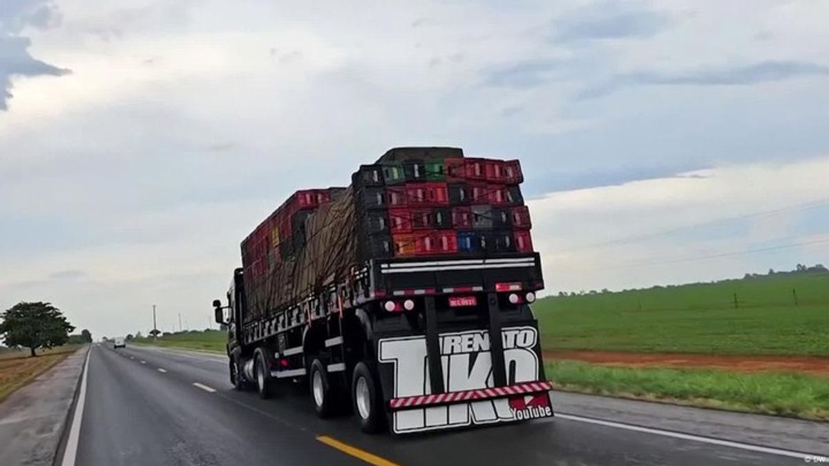 Why are Brazil's trucks raised in the rear? | Haystack News