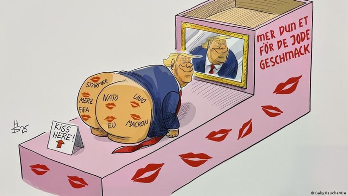 Trump exposed at Cologne Carnival's Rose Monday parade | Haystack News