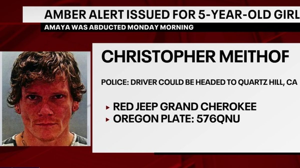 Amber Alert issued for 5-year-old girl | Haystack News