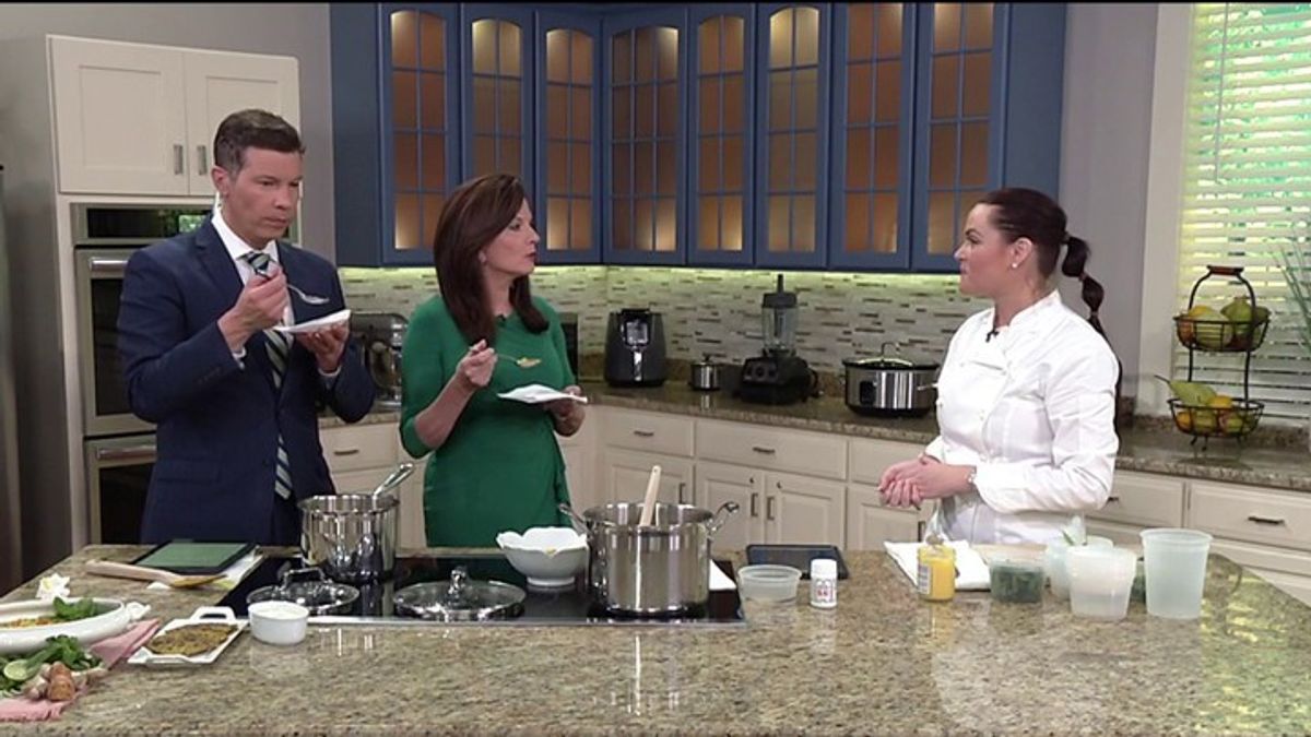 Chef Rachel Hargrove cooks mung bean & rice stew | Haystack News