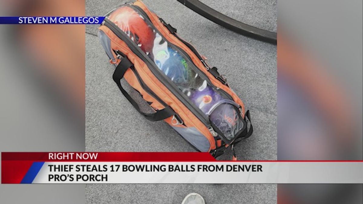 Thief steals 17 bowling balls in Denver | Haystack News