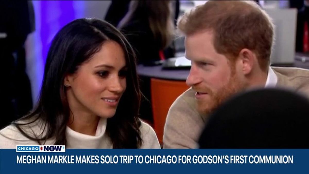 Meghan Markle spotted in Chicago for godson’s First Communion ...