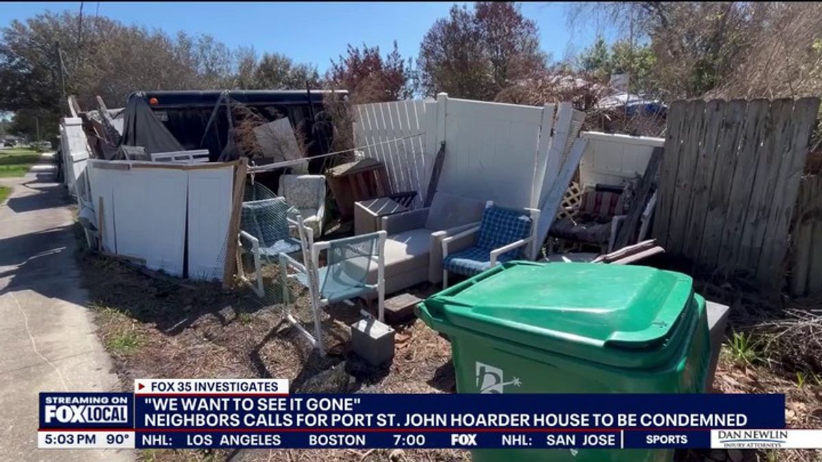 Port St. John neighbors plead for help with alleged hoarder house ...
