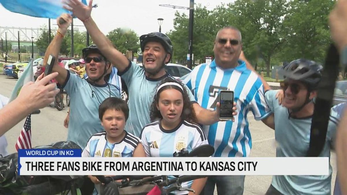 Three fans bike from Argentina to Kansas City | Haystack News
