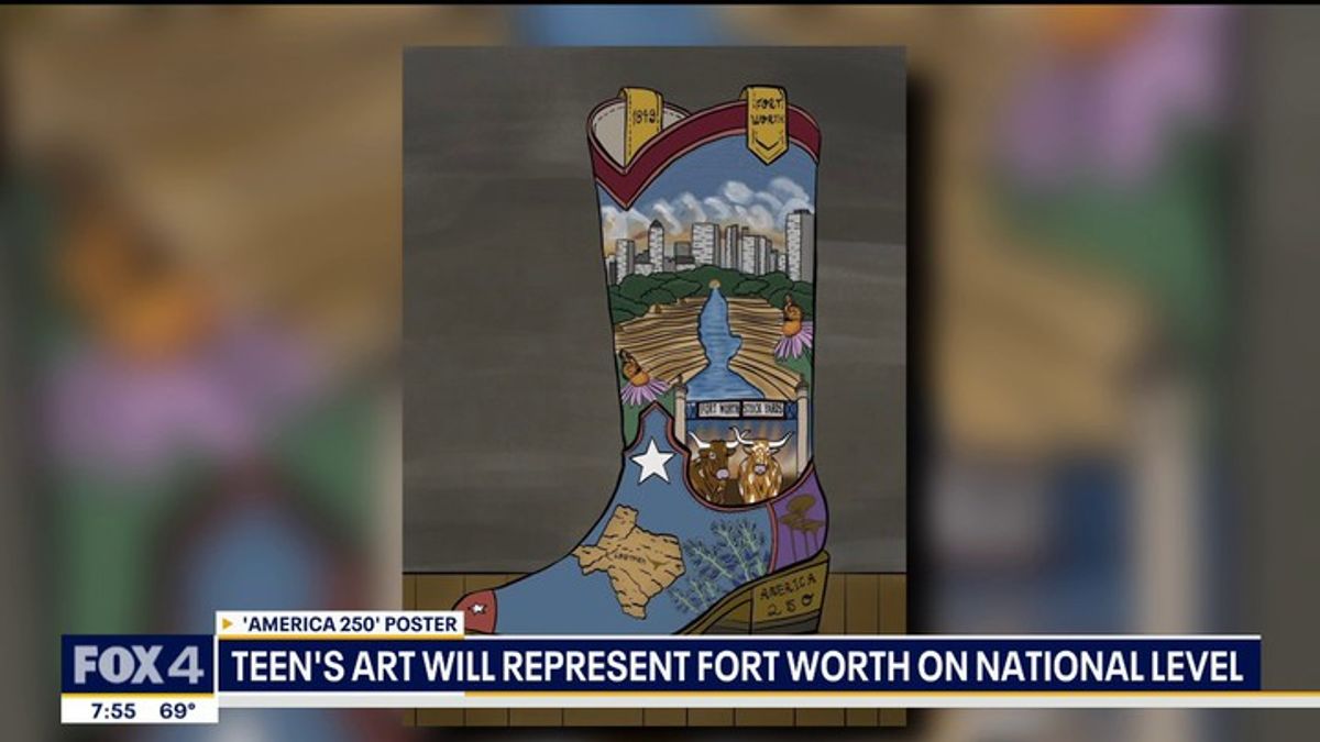 Fort Worth's winner of 'America 250' city art project | Haystack News