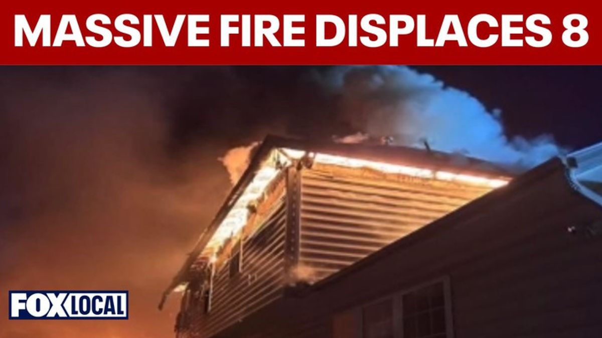 Washington County house fire ignites gas line, displaces 8, officials ...