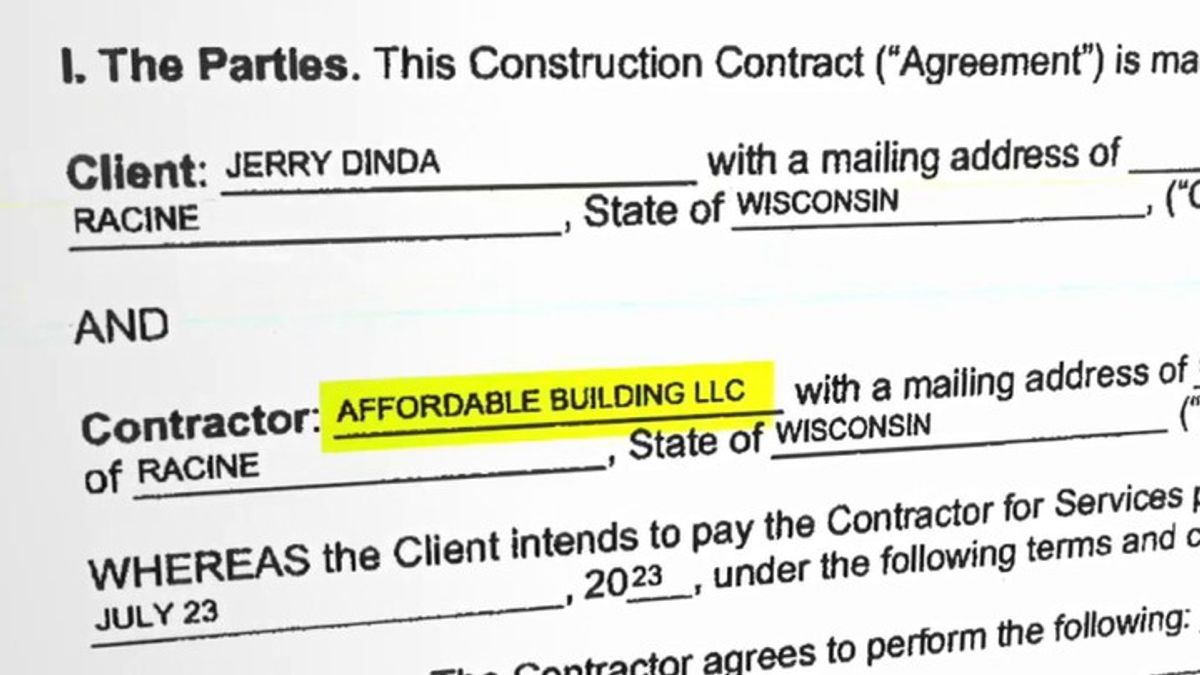 Construction contractor charged with theft | Haystack News