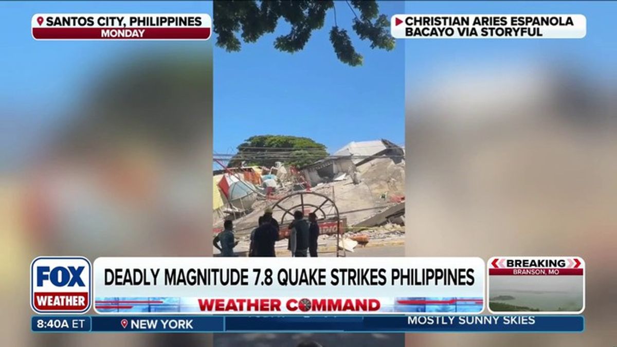 Deadly magnitude 7.8 earthquake strikes off the Philippines | Haystack News