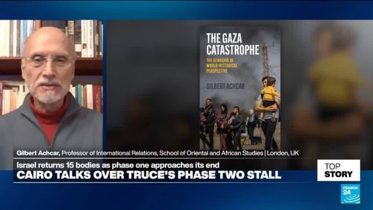 Dr Achcar: Trump's Gaza plan 'most slapdash peace plan in the history ...