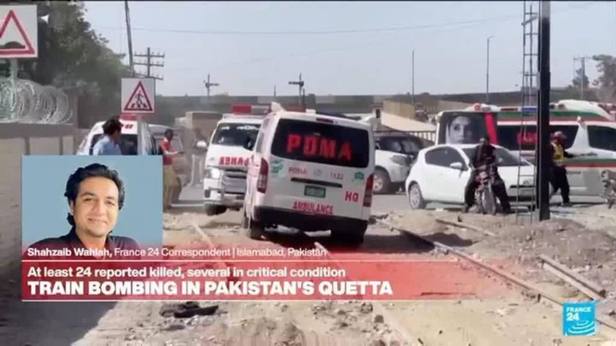 Train bombing in Pakistan: At least 24 killed, several in critical ...