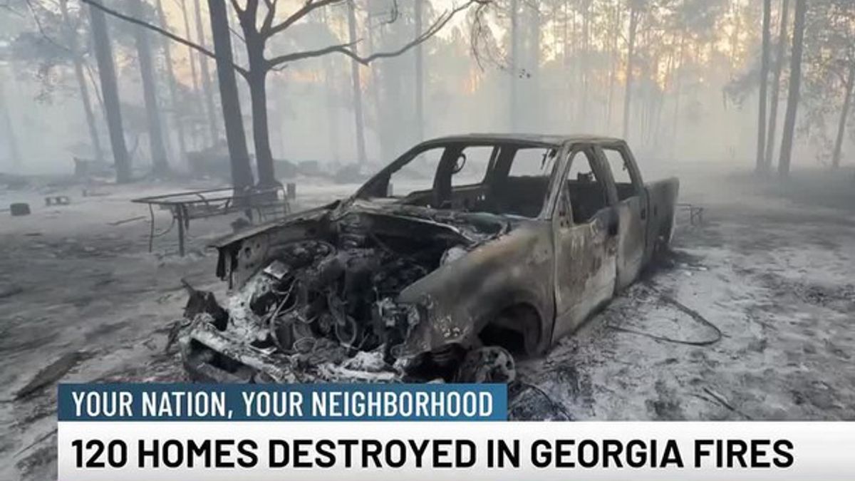 Homes and property destroyed by fire in Georgia | Haystack News