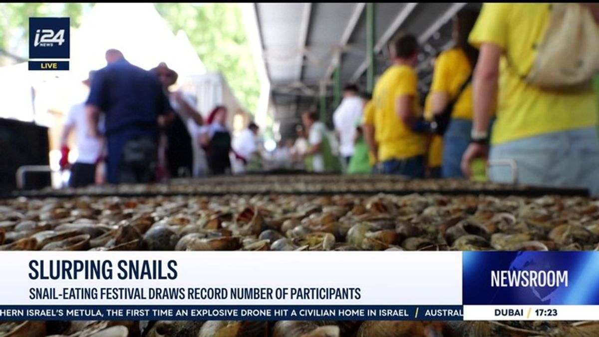 Slurping snails: Snail-eating festival draws record number of ...