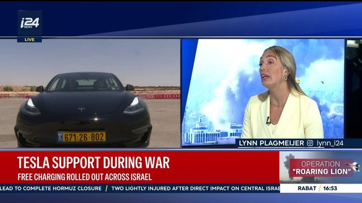 Tesla enables free charging at its stations across Israel amid war ...
