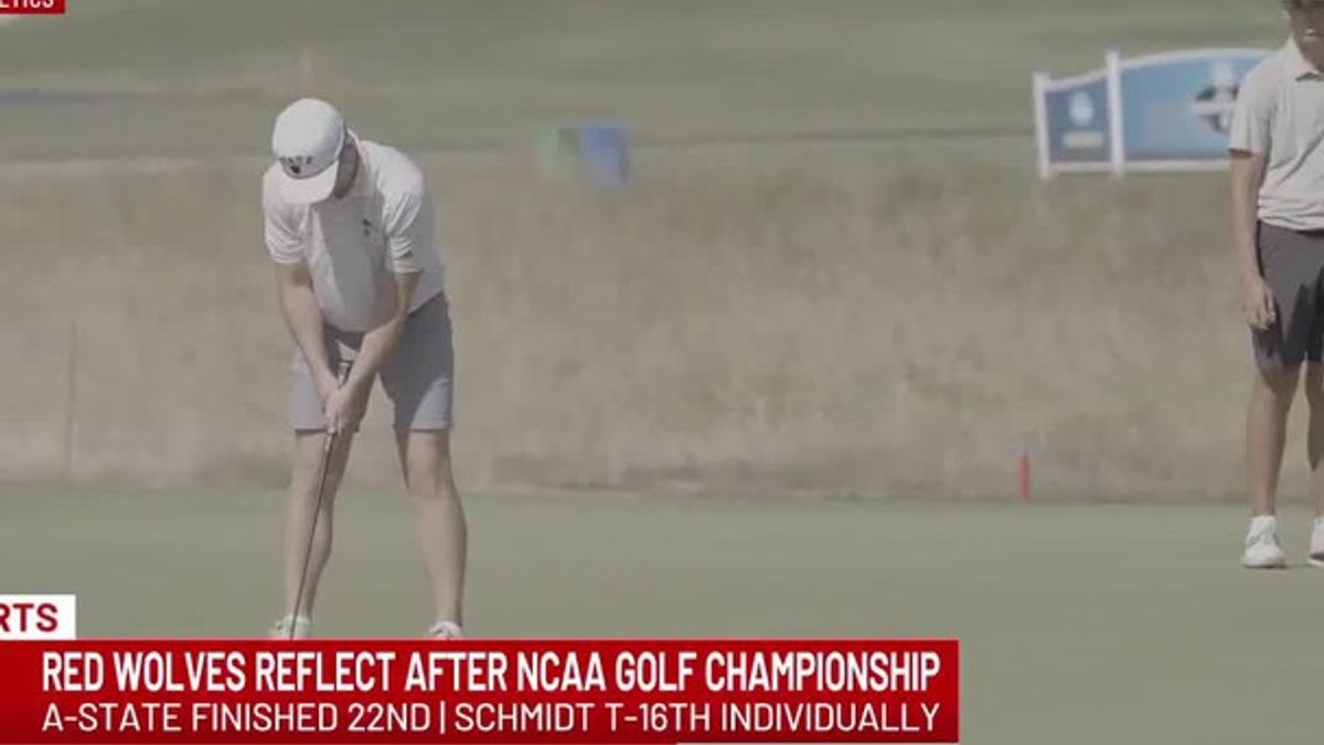 Arkansas State men's golf reflects after historic trip to 2026 NCAA ...