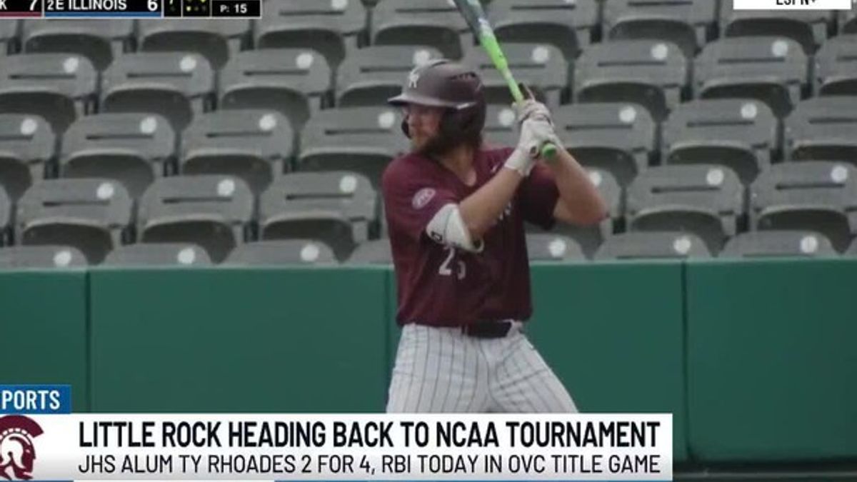 JHS alum Ty Rhoades heading back to NCAA Tournament with Little Rock ...